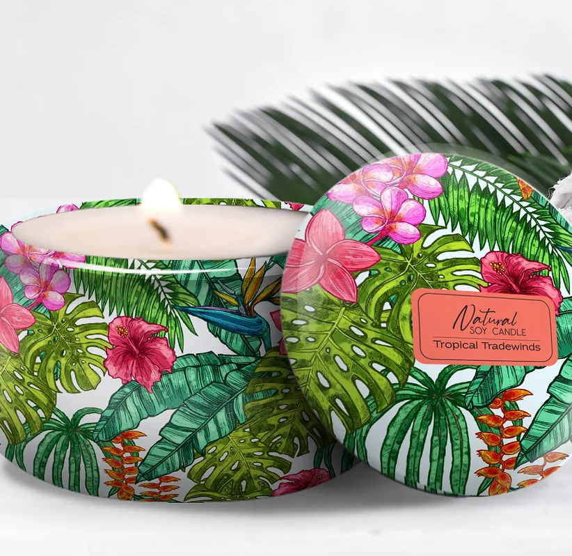 Bamboo Island Candles | Tasty Kona